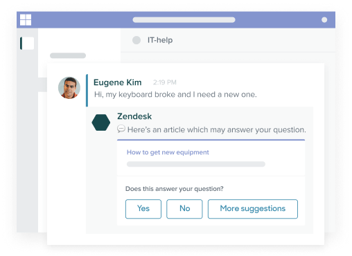 Zendesk voor Microsoft Teams-integratie | Zendesk
